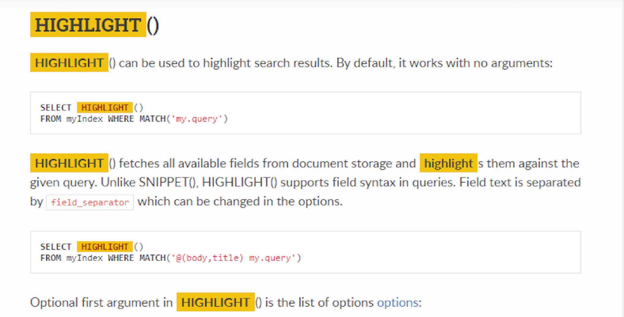 How To Highlight Search Results