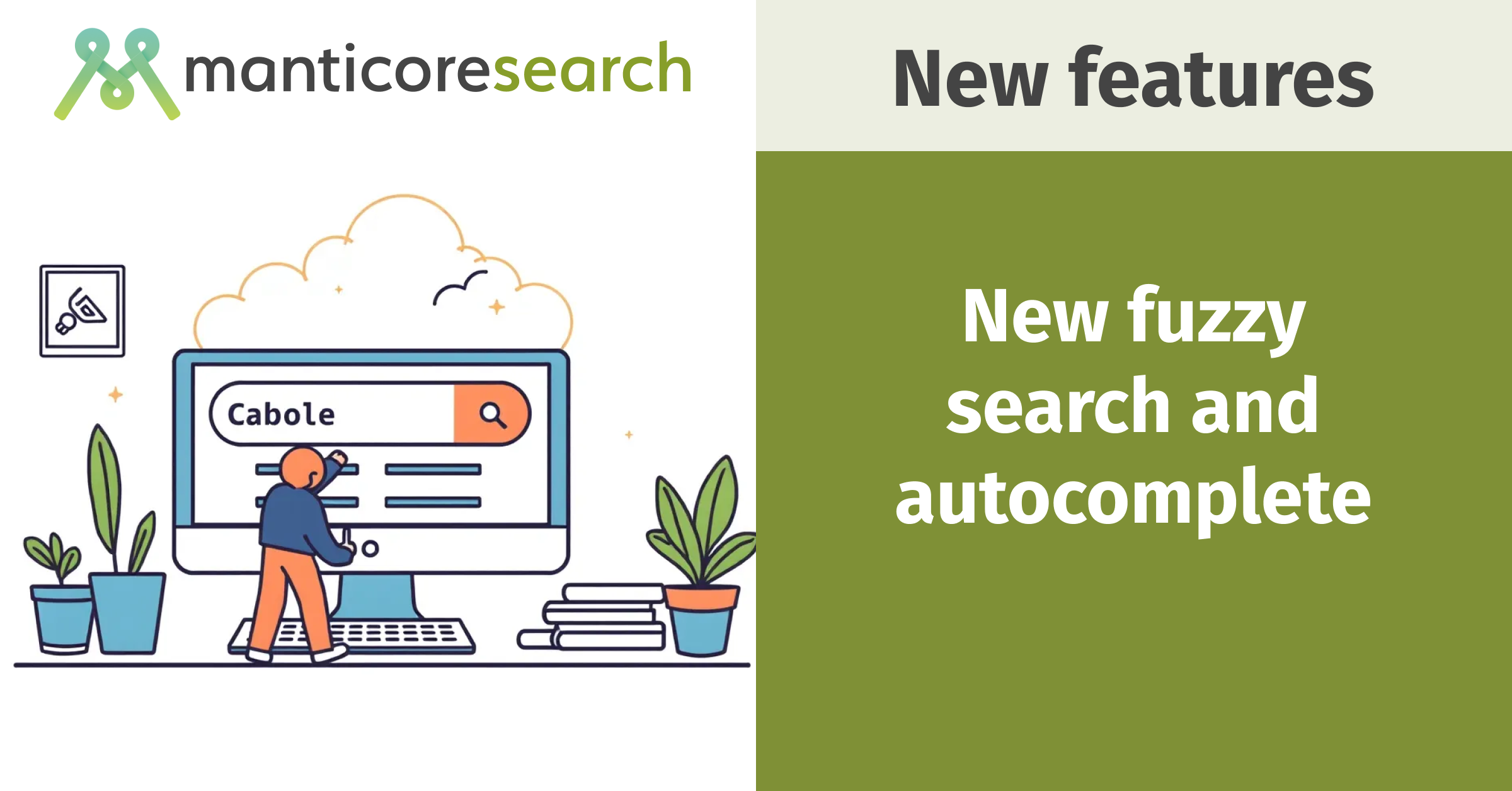 New fuzzy search and autocomplete in Manticore Search