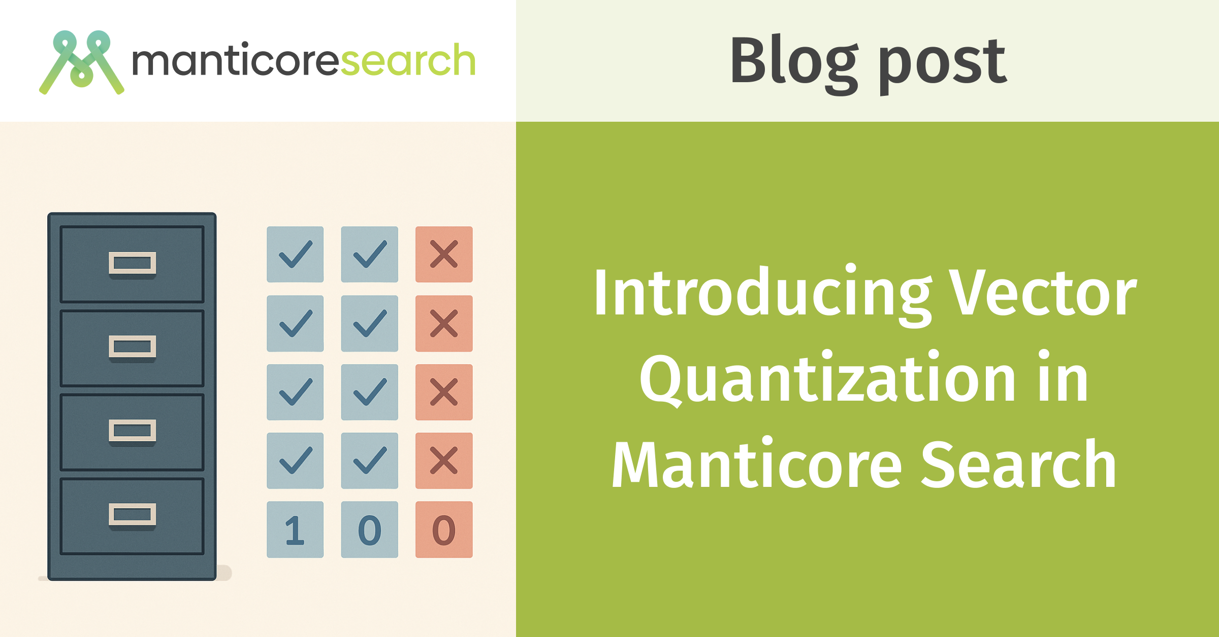 Introducing Vector Quantization in Manticore Search